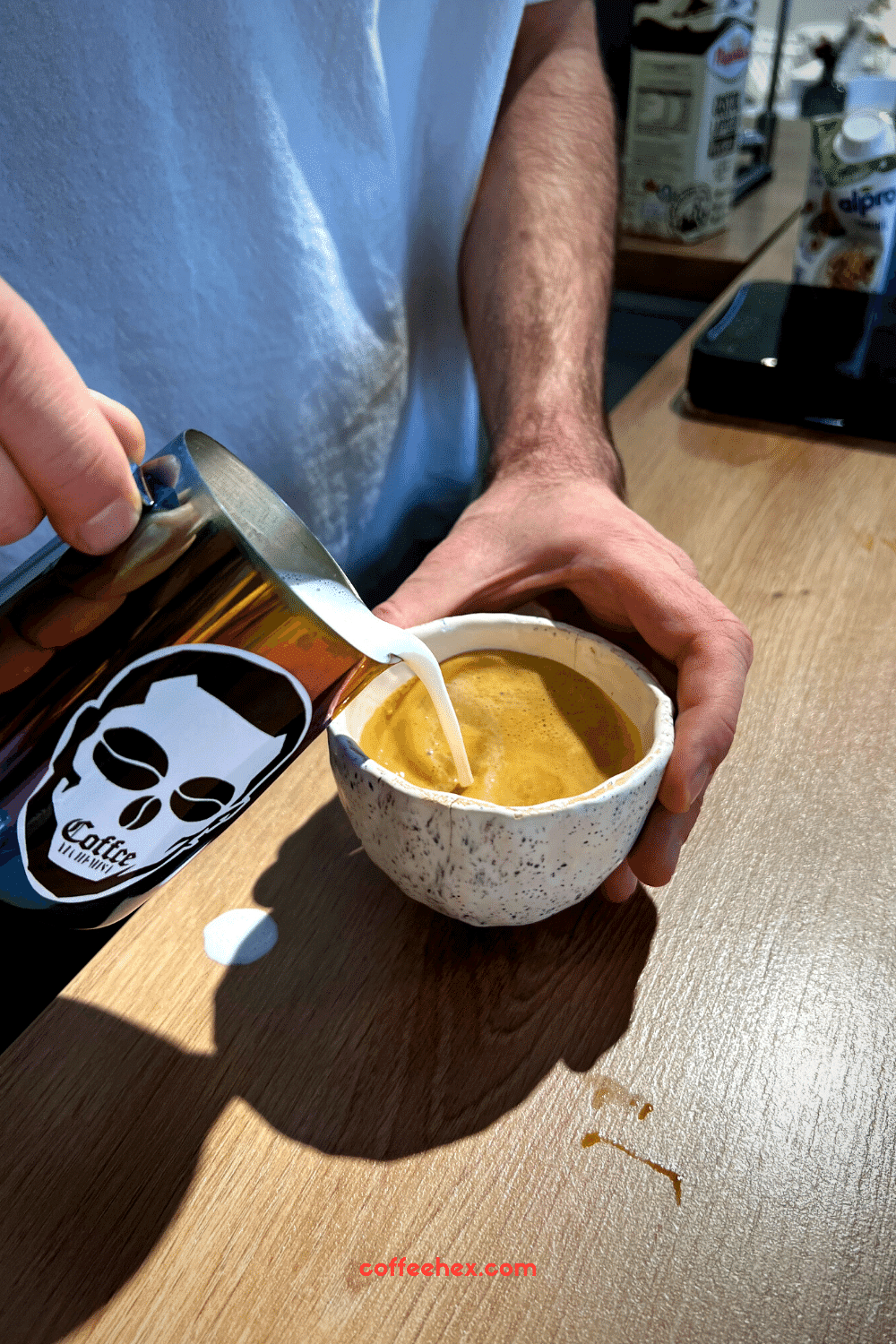 What Is A Breve Coffee? + Barista Shows How To Make A Breve Latte